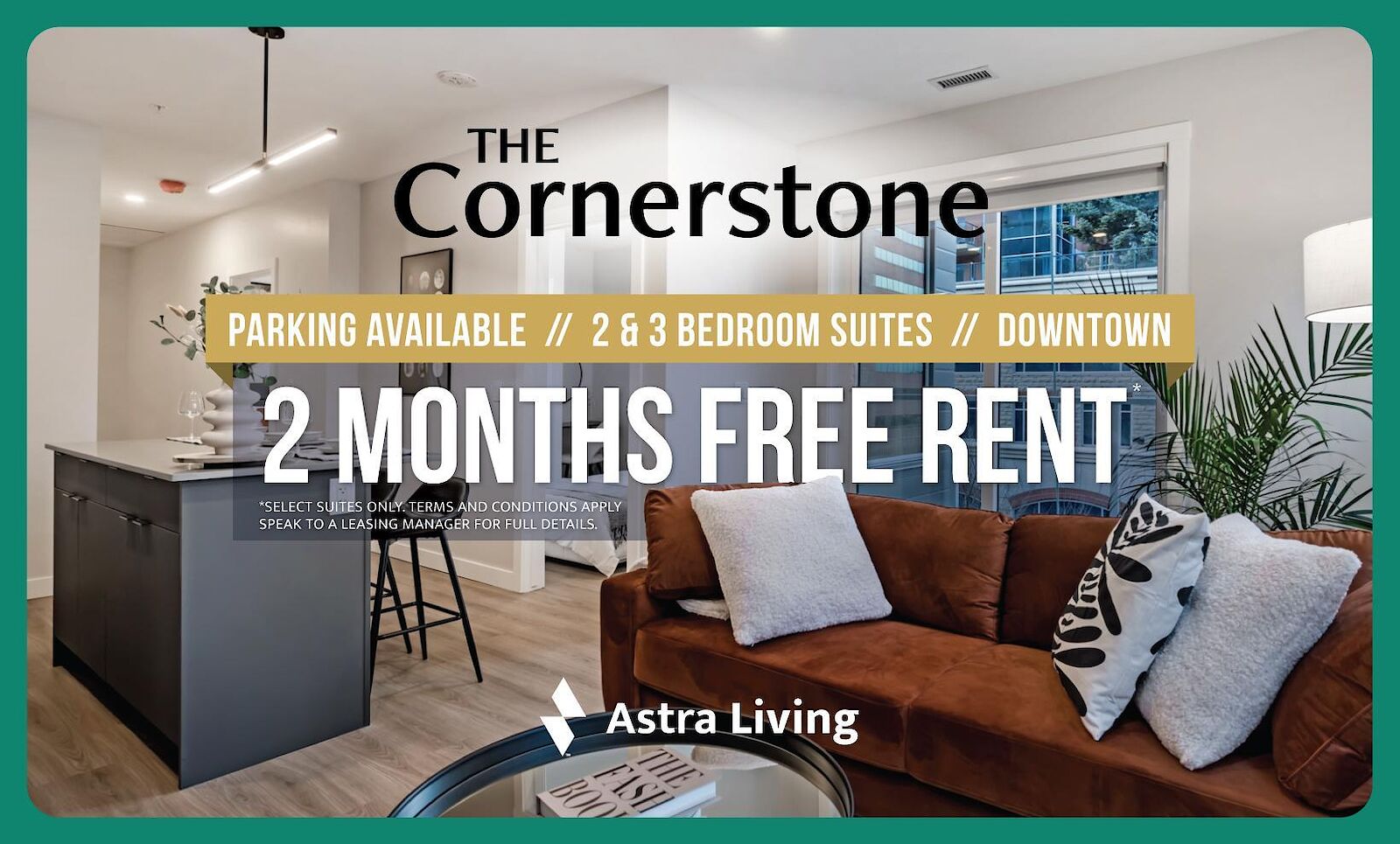 Calgary Pet Friendly Apartment For Rent | Eau Claire | The Cornerstone ...